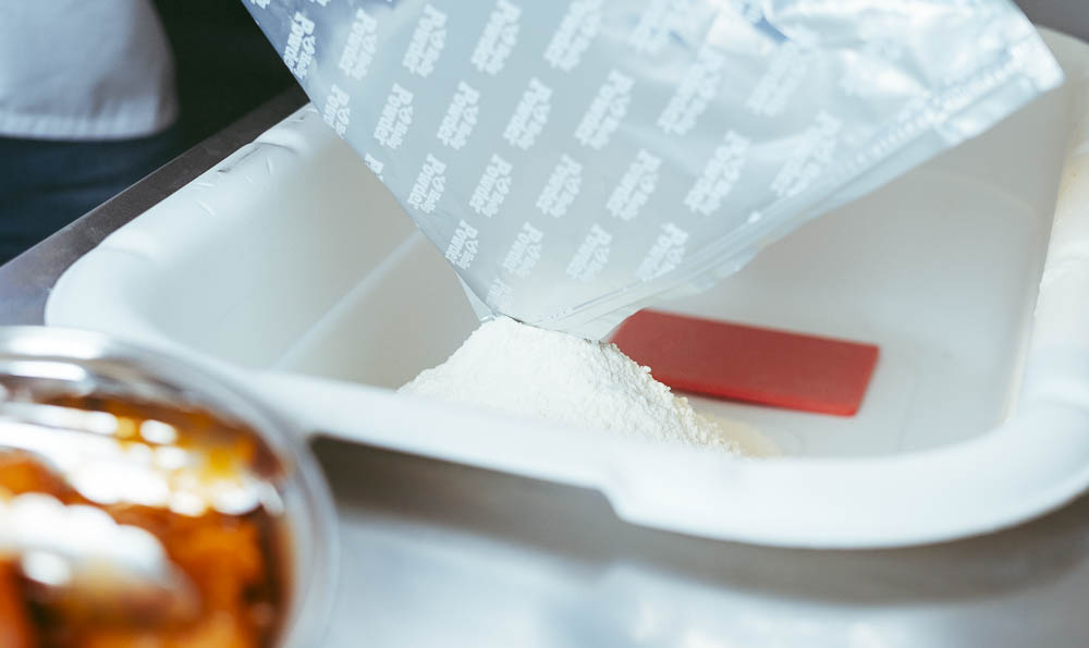 Breading table - practical solution in a successful catering business