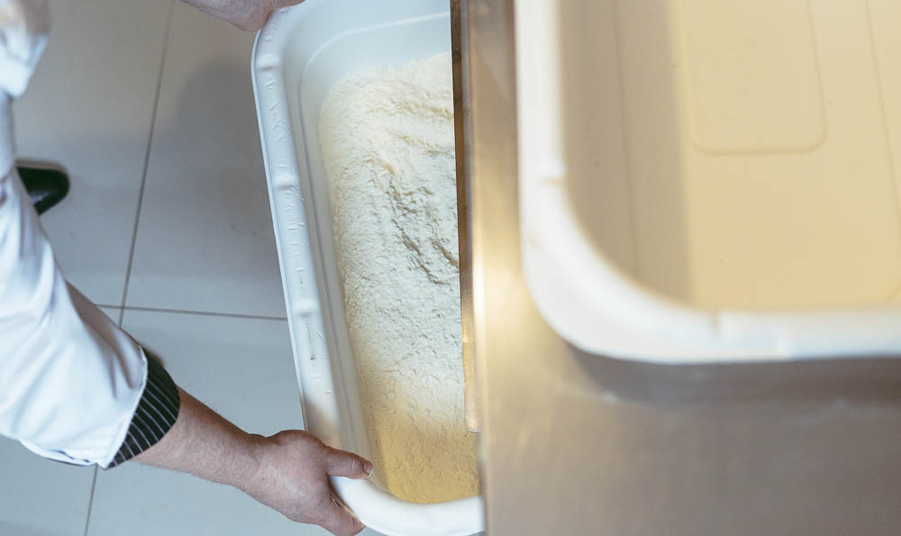 Breading table - practical solution in a successful catering business