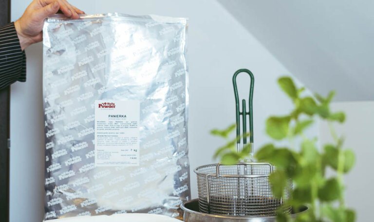 Breading table - practical solution in a successful catering business