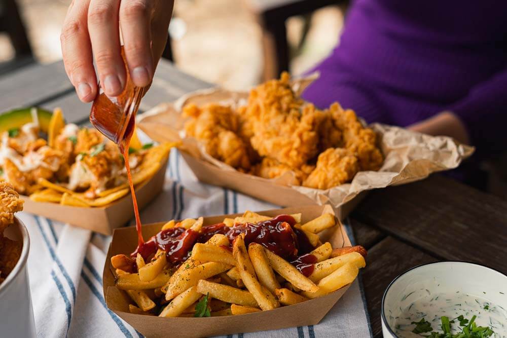 Serve crispy chicken strips like the most popular restaurant chains